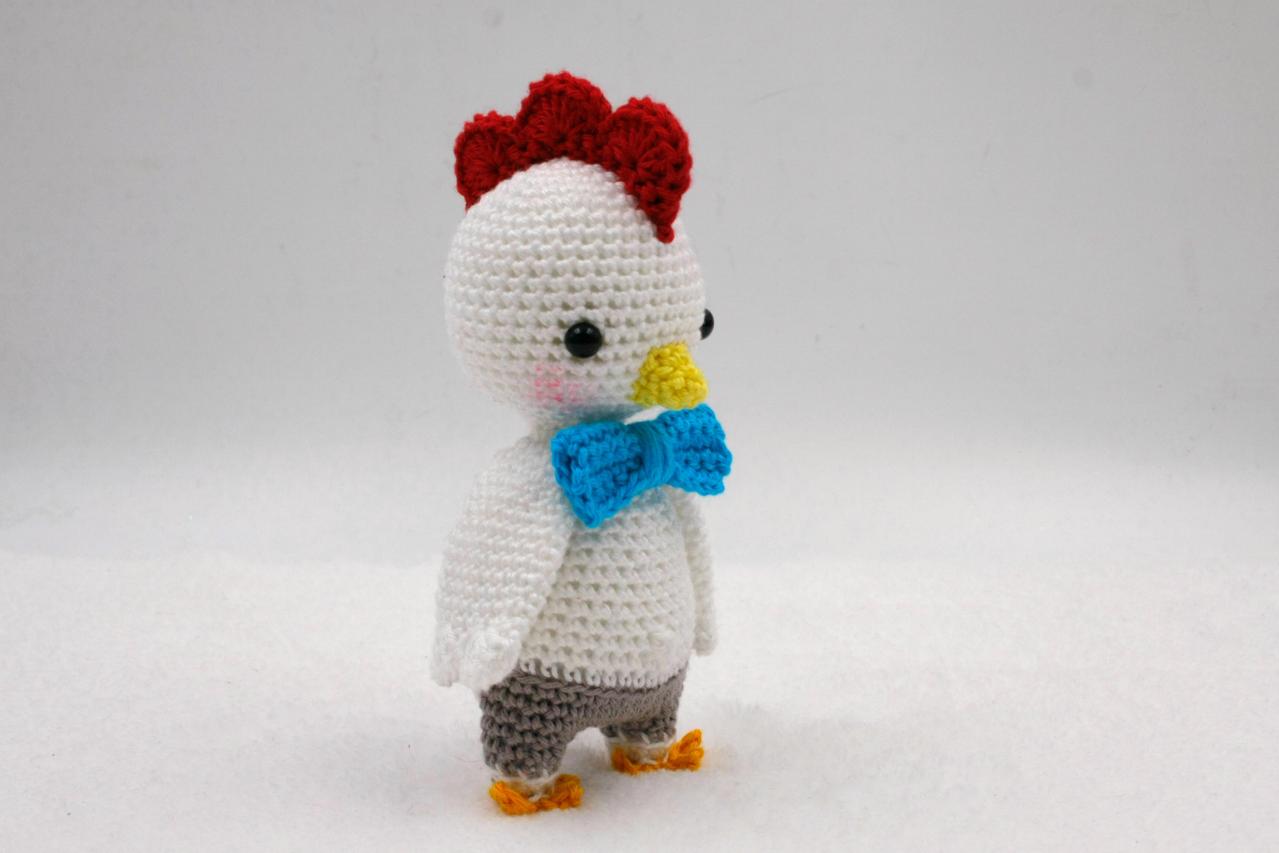 Crochet Pattern: Swen The Mini Chicken on Luulla