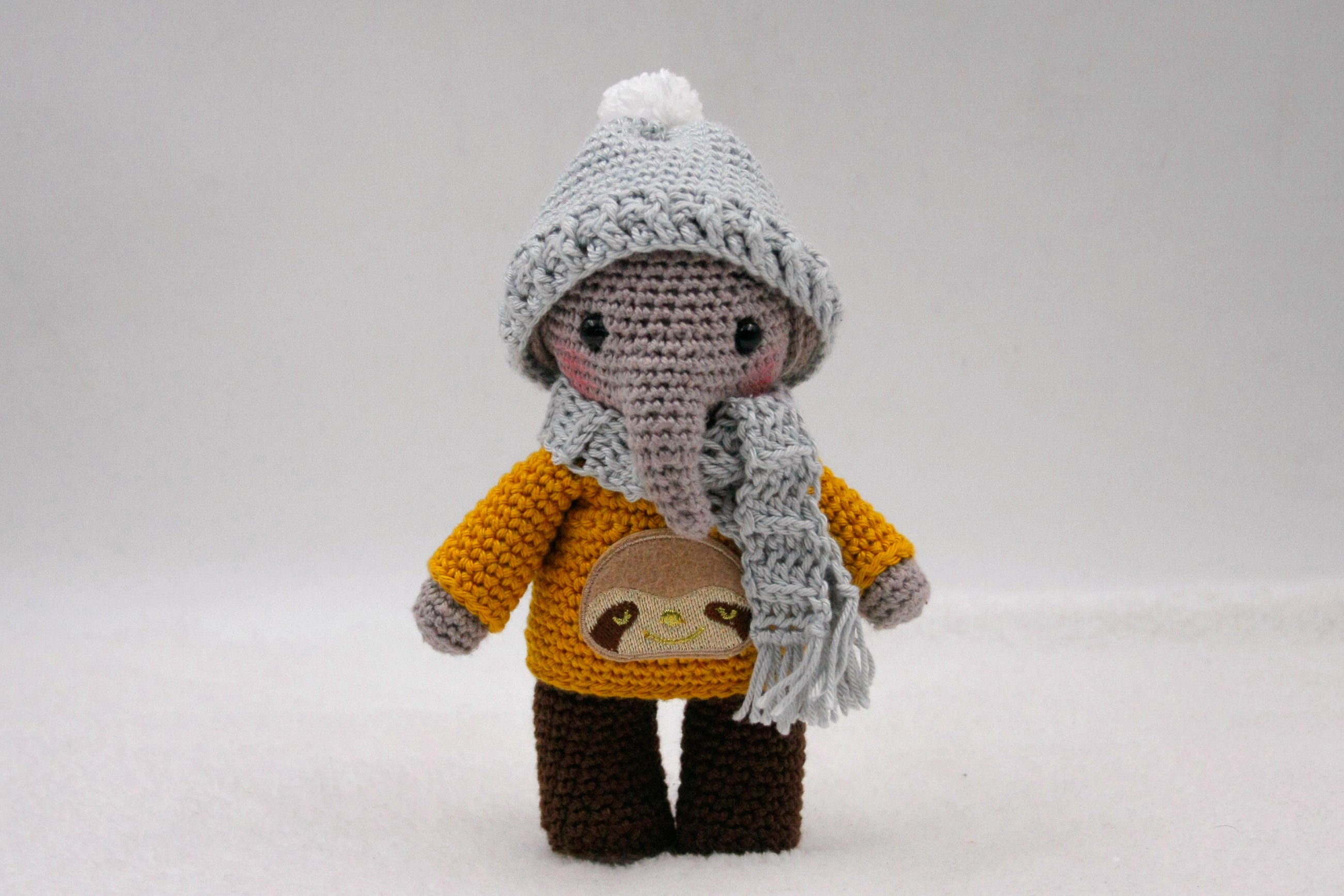 Crochet Pattern: Eliott The Elephant on Luulla